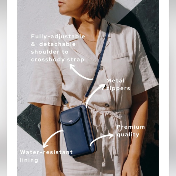 STL | Bags | Nwtstl Gray Crossbody Clutch Wallet Womens Purse Bag ...